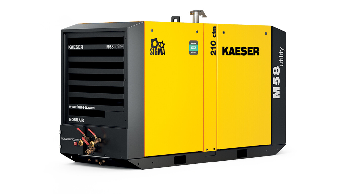 Kaeser's New M58 Utility Mobilair™ Portable Compressor – Kaeser ...