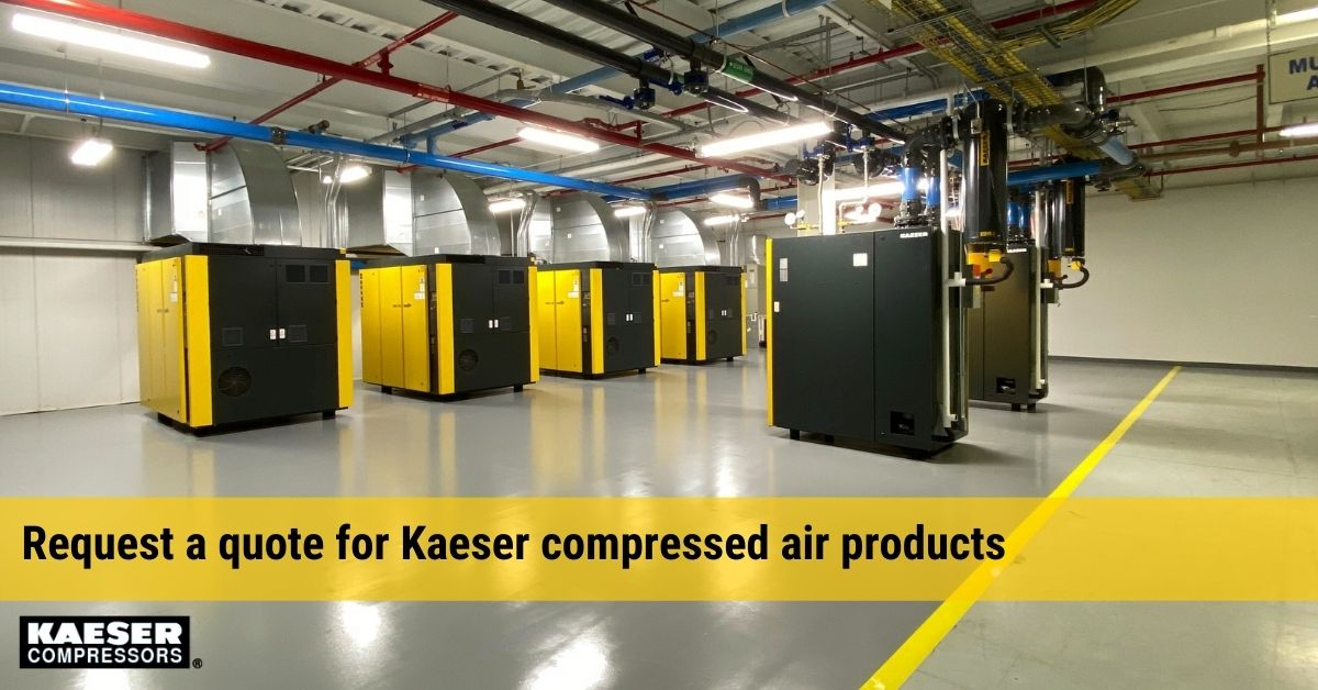 Request a Quote | Kaeser Air Compressor Pricing