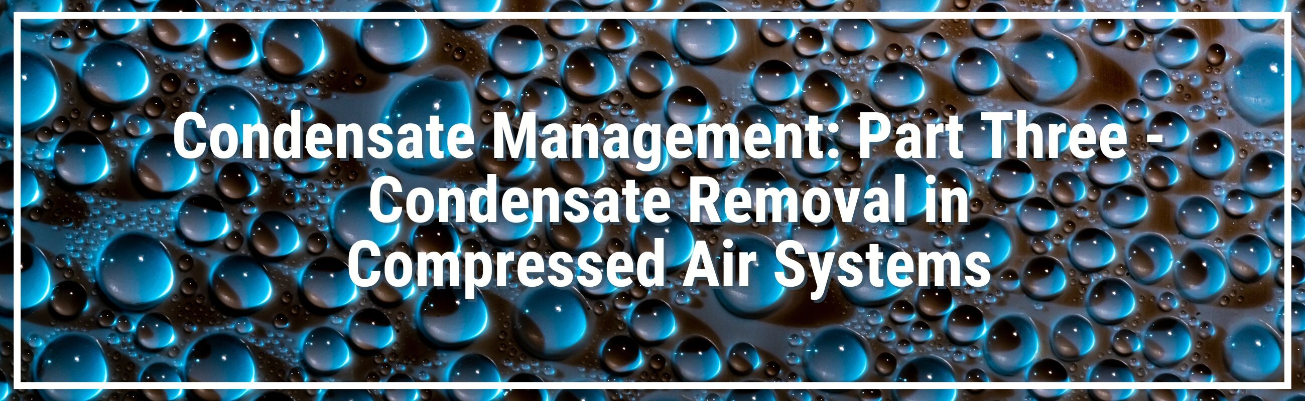 Condensate Removal in Compressed Air Systems | Kaeser Talks Shop